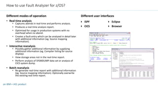 Fault Analyzer for z/OS Overview | PDF