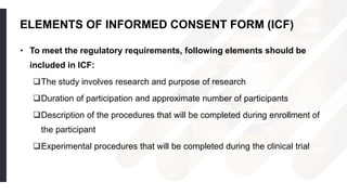 INFORMED CONSENT FORM | PPTX