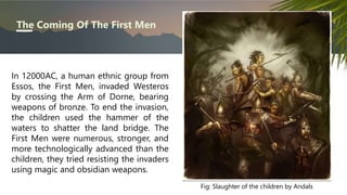 Game of Thrones: The Ancient History | PPTX