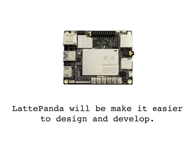 Example using LattePanda | PPT