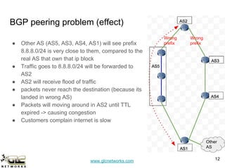 BGP filter with mikrotik | PDF