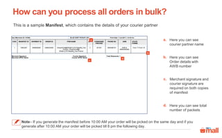 Bulk orders processing (LMD) | PPT