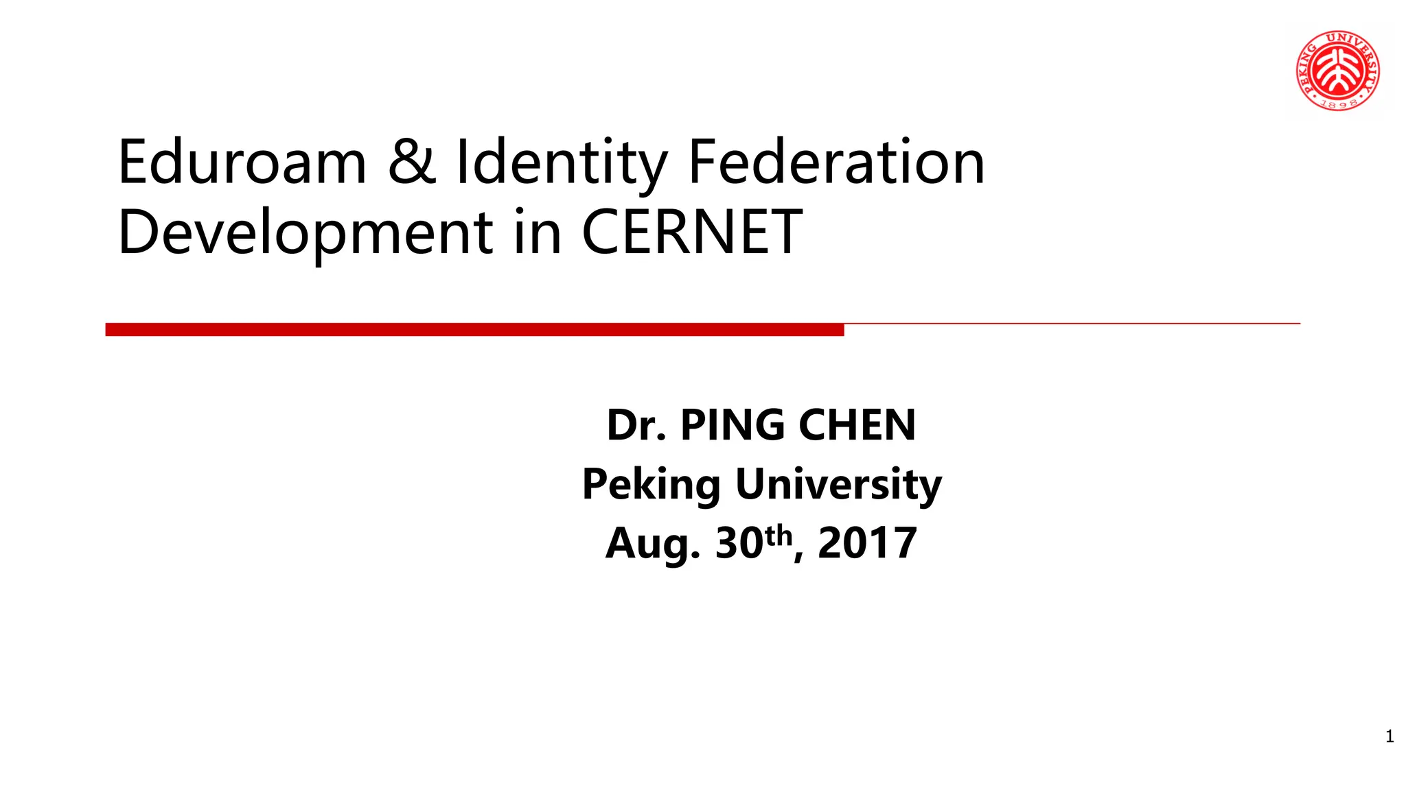 Education Roaming and Identity Federation Development | PDF
