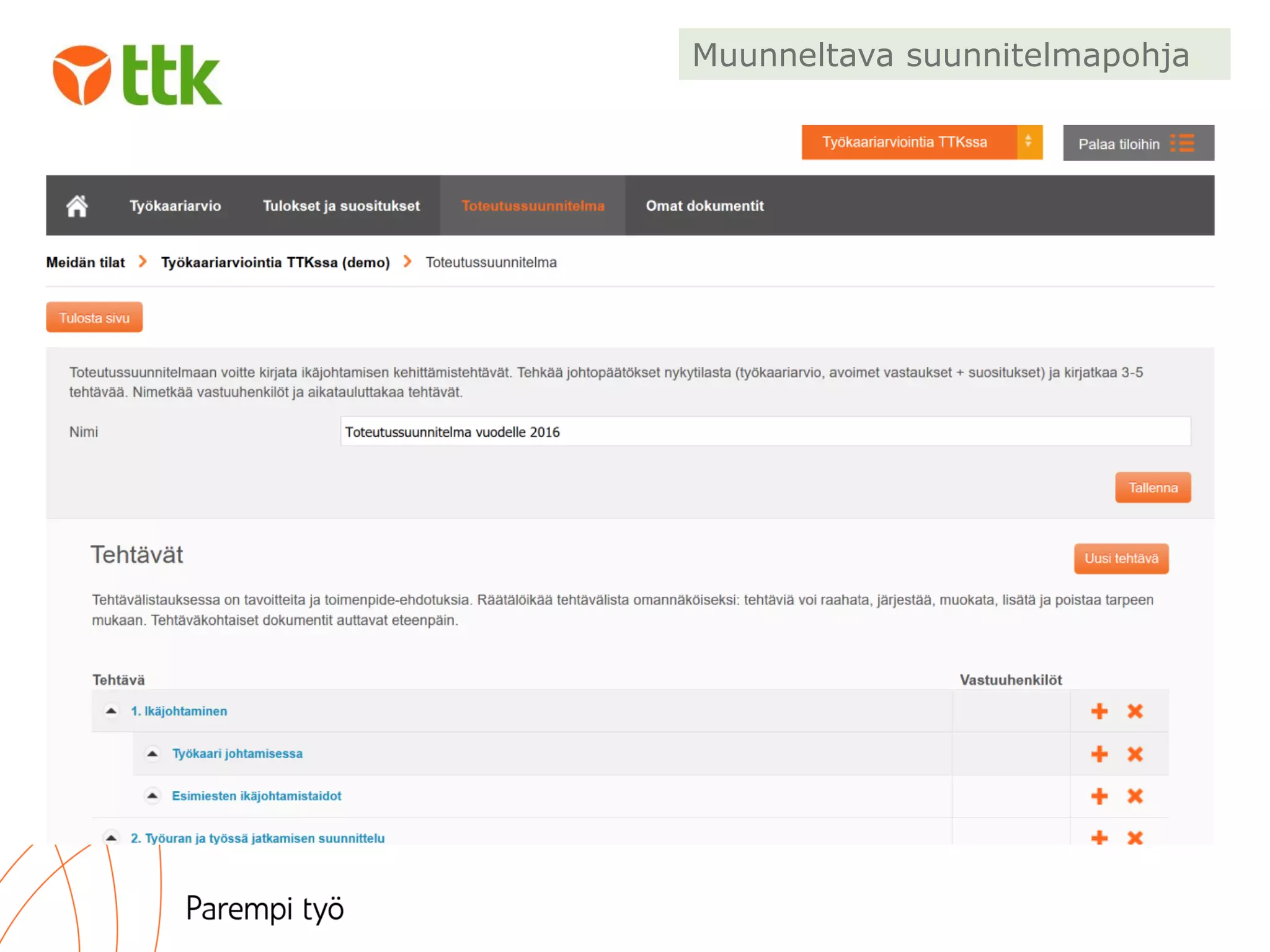 Työkaarimalli työpaikan tukena, Jarna Savolainen | PDF