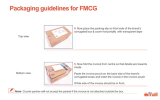 Packaging guidelines for FMCG | PPT