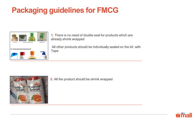 Packaging guidelines for FMCG | PPT