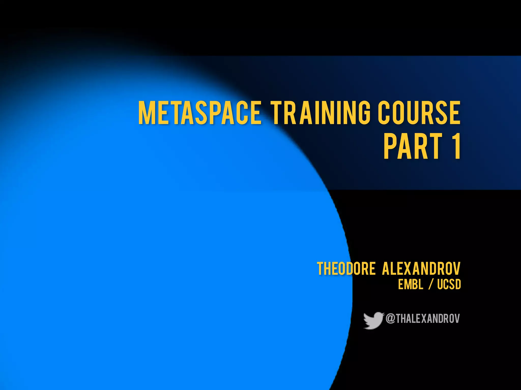 2017 - METASPACE Theory | PPT