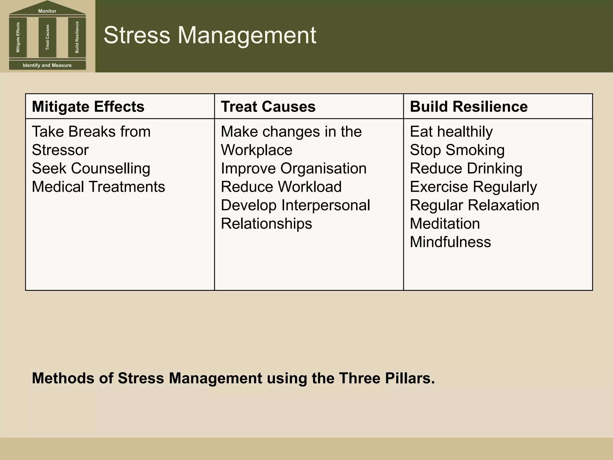 Stress Management: An Army Officer's Perspective | PDF