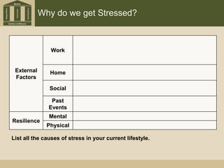 Stress Management: An Army Officer's Perspective | PDF