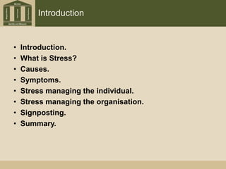 Stress Management: An Army Officer's Perspective | PDF
