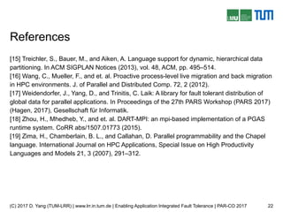 Enabling Application Integrated Proactive Fault Tolerance | PPT