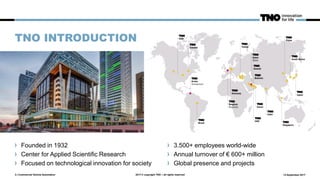TNO keynote commercial vehicle automation conference | PPT