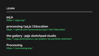 CodePen Boston July Meetup: p5.js | Free Download