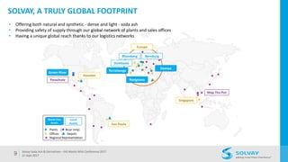 Soda Ash - Solvay perspective on the industry dynamics | PPT