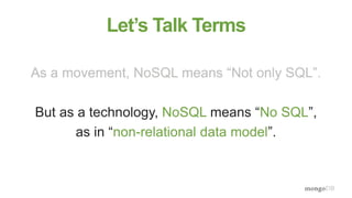 Migrating from SQL to MongoDB | PPT