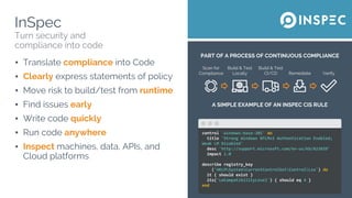 Chef Automate - Azure Sydney User Group | PPT