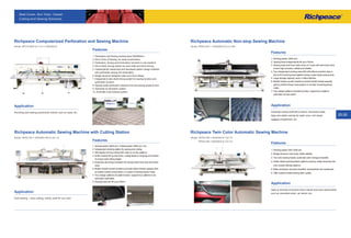 Richpeace products solutions for automotive interiors | PDF