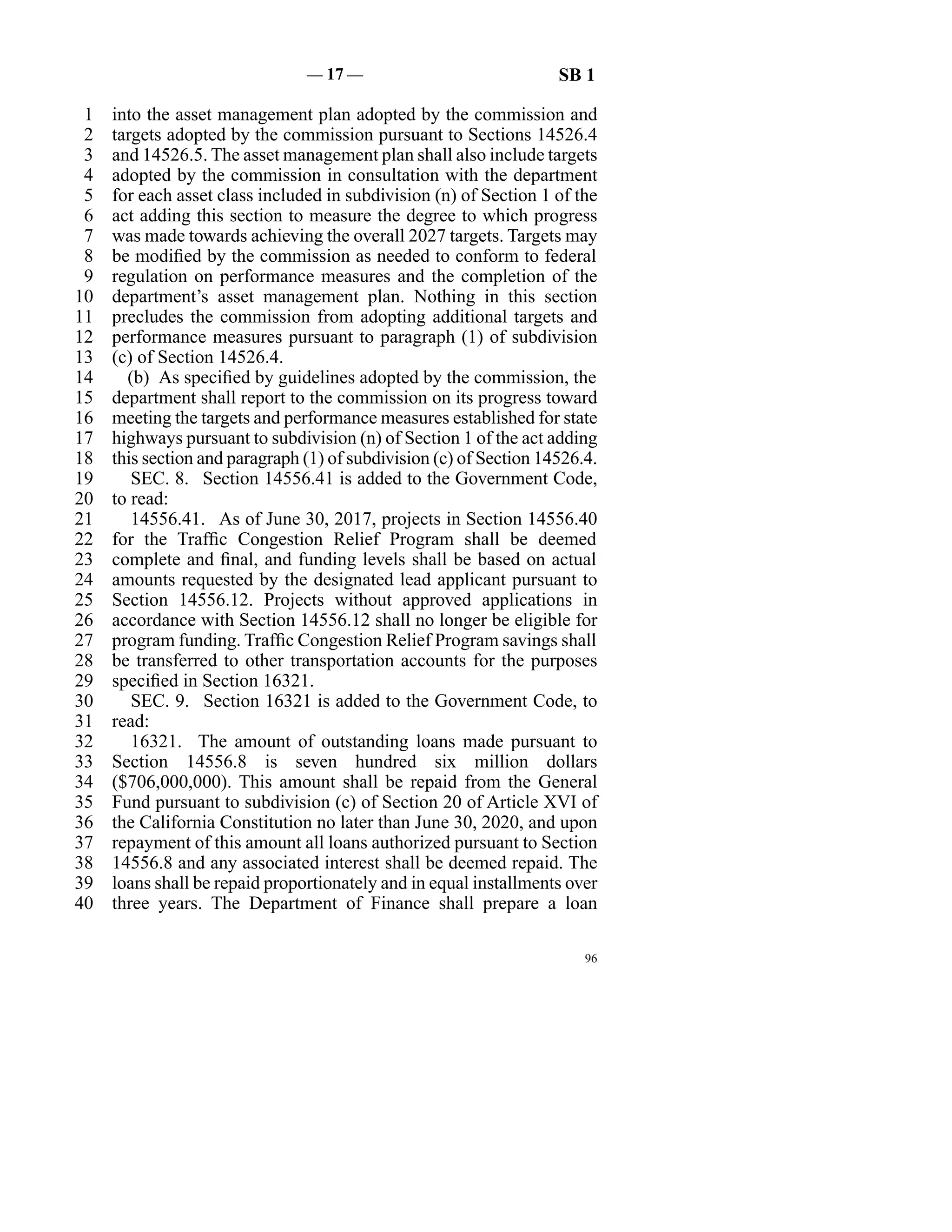 California SB1 2017 transportation bill | PDF