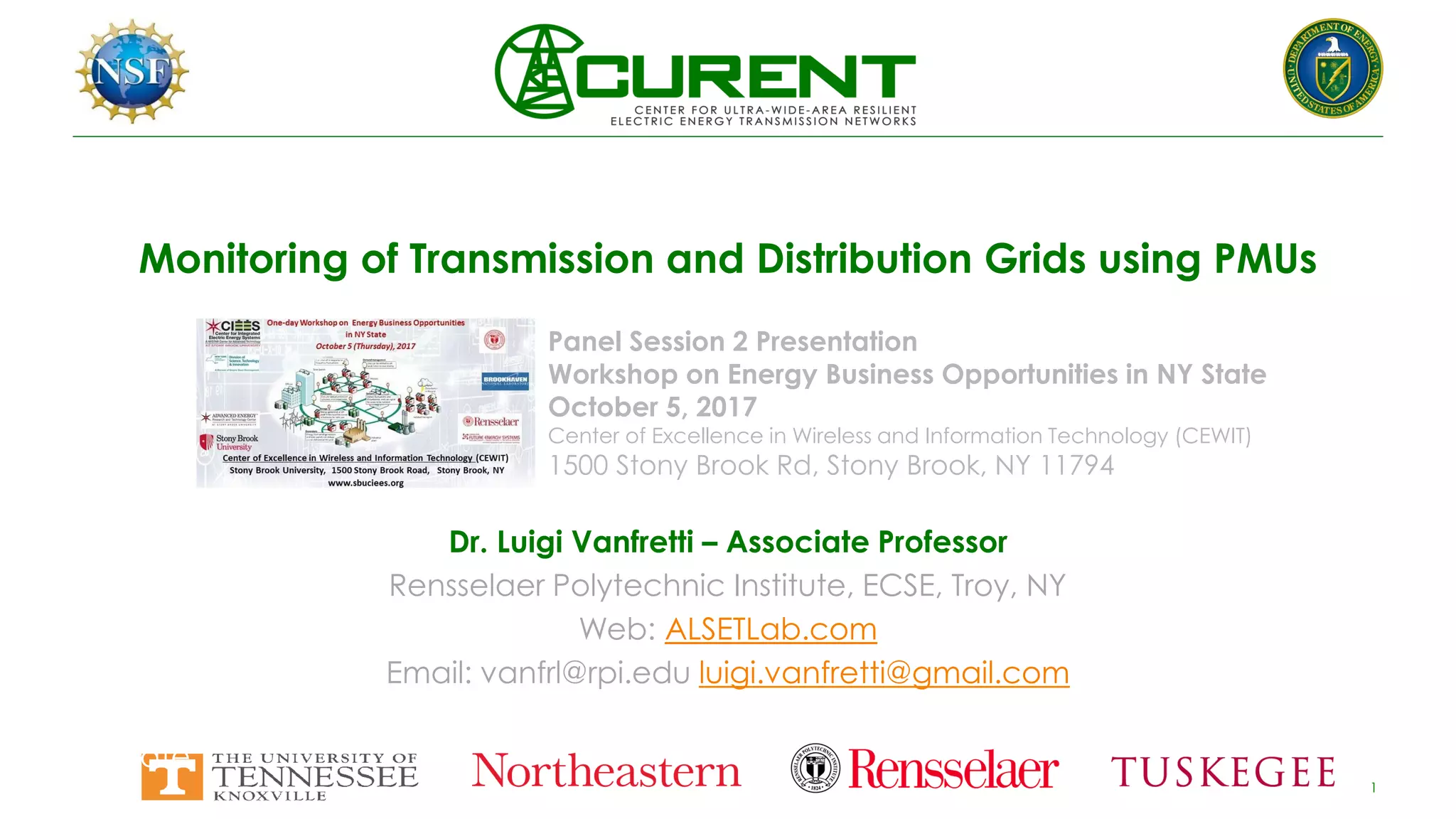 Monitoring of Transmission and Distribution Grids using PMUs | PDF ...