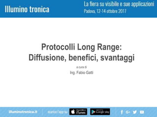 IOT: protocolli long range | PPT