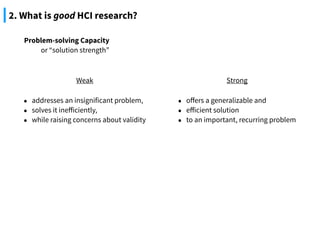 HCI Research as Problem-Solving | PDF