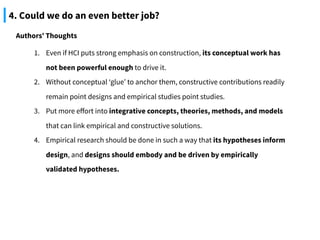 HCI Research as Problem-Solving | PDF