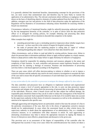 Guidelines on the application and setting of administrative fines for ...