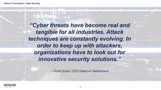 Detecon Cyber Security Radar | PPT
