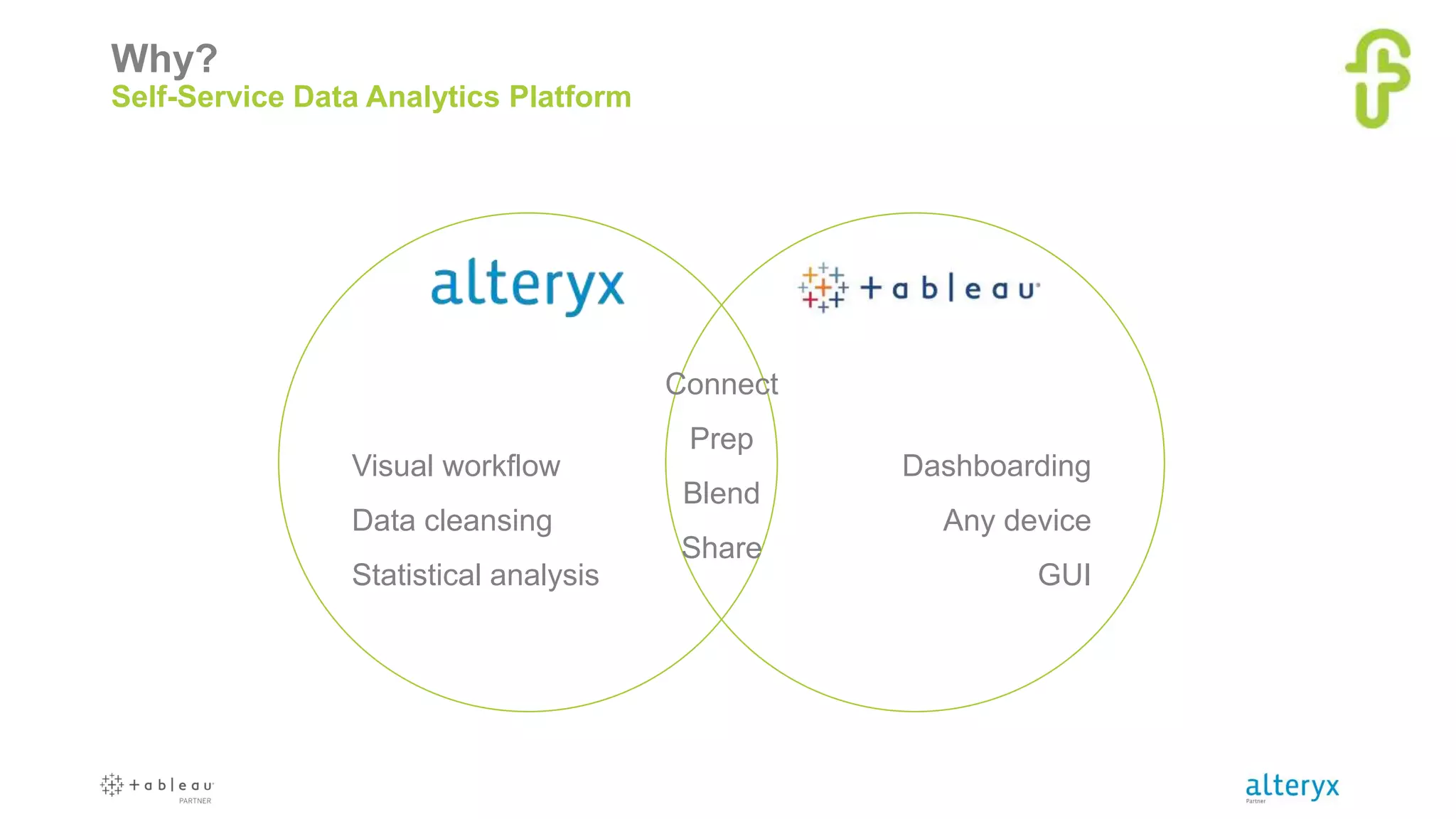 Data flows under control tableau a& alteryx close up! | PPT