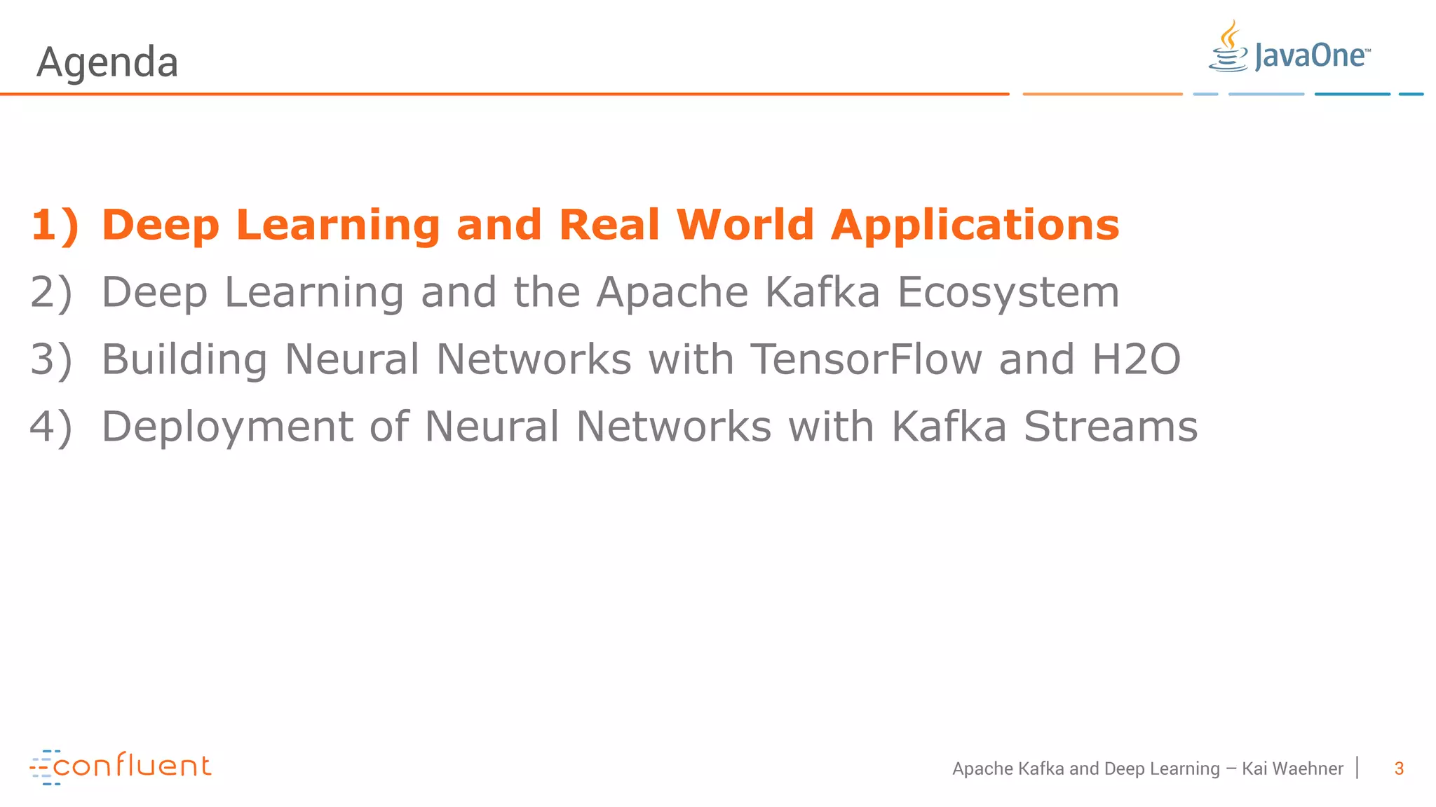 Deep Learning Streaming Platform with Kafka Streams, TensorFlow, DeepLearning4J, H2O | PDF ...