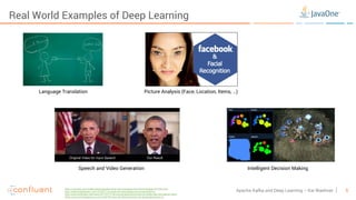 Deep Learning Streaming Platform with Kafka Streams, TensorFlow, DeepLearning4J, H2O | PDF