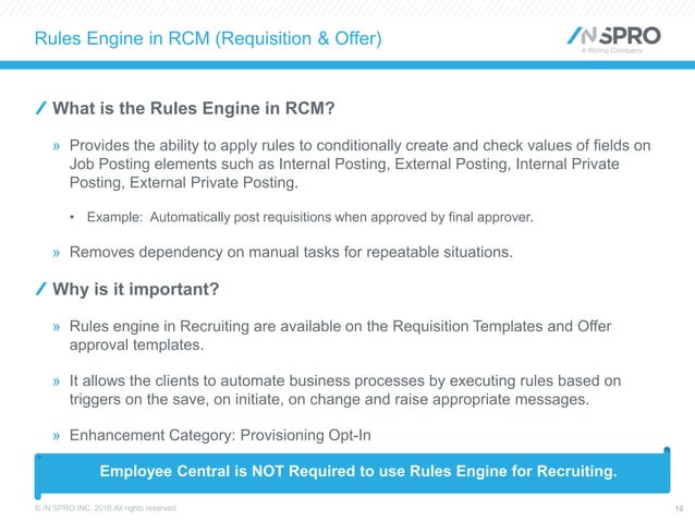 SAP SuccessFactors Recruiting and Onboarding 2018 | PPTX | Web Development | Internet