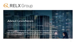 II-PIC 2017: Product Presentation LexisNexis | PPT