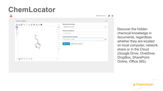 II-PIC 2017: Product Presentation ChemAxon | PPT