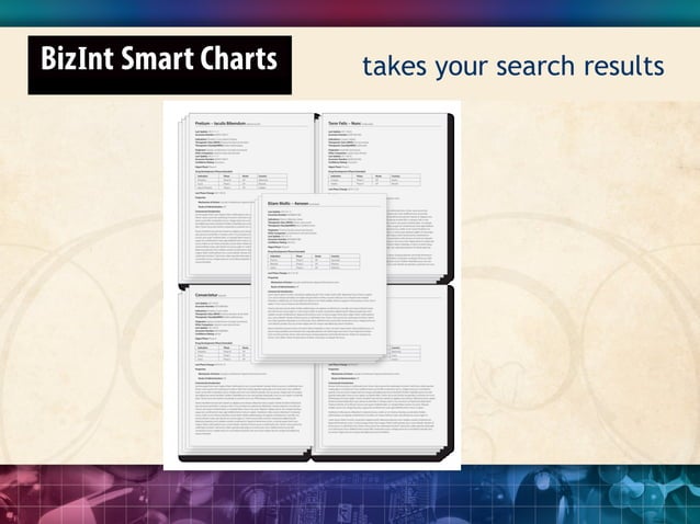 II-PIC 2017: Product Presentation BizInt | PPT