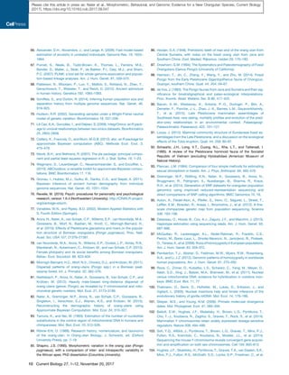 Pongo tapanuliensis, Orang Utan Species Novum from Sumatra | PDF