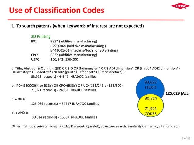 II-PIC 2017: Case of Classification Codes | PPT