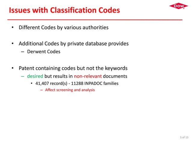 II-PIC 2017: Case of Classification Codes | PPT