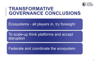Transformative governance of personal health ecosystems | PPTX