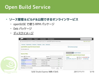 SUSE Studio Express を使ってみた | PPT