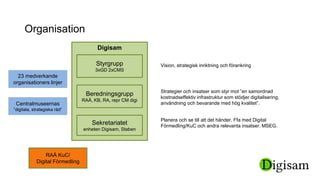 Campus Gotland om Digisam | PPTX | Technology & Computing