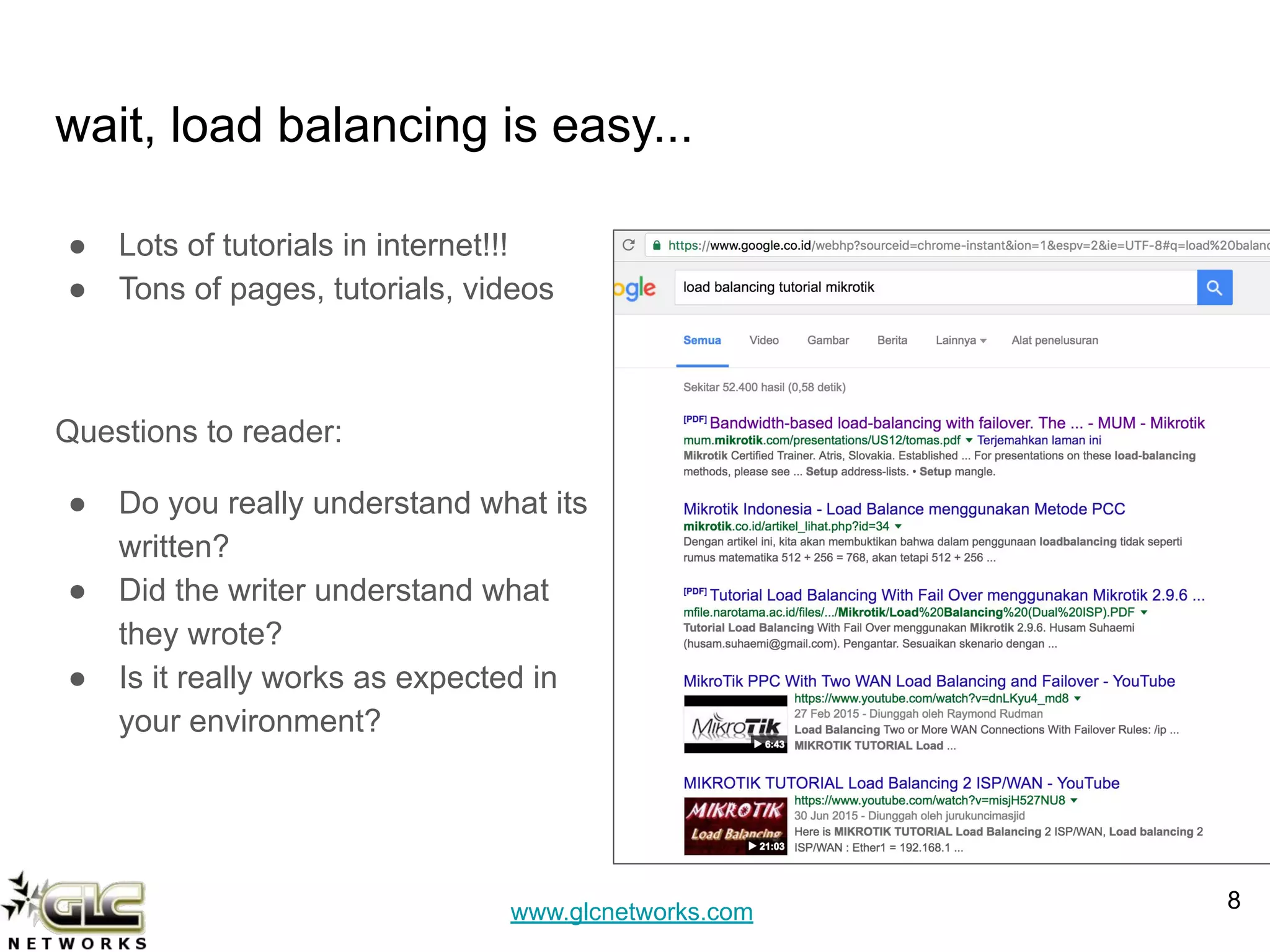 ISP Load Balancing with Mikrotik ECMP | PPT