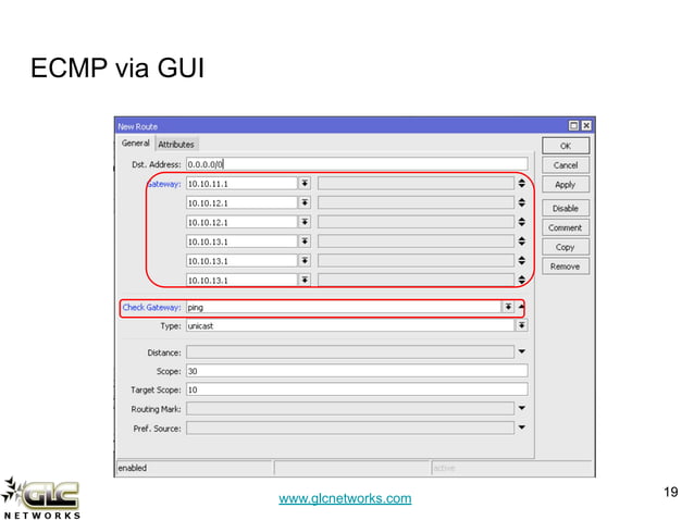 ISP Load Balancing with Mikrotik ECMP | PPT