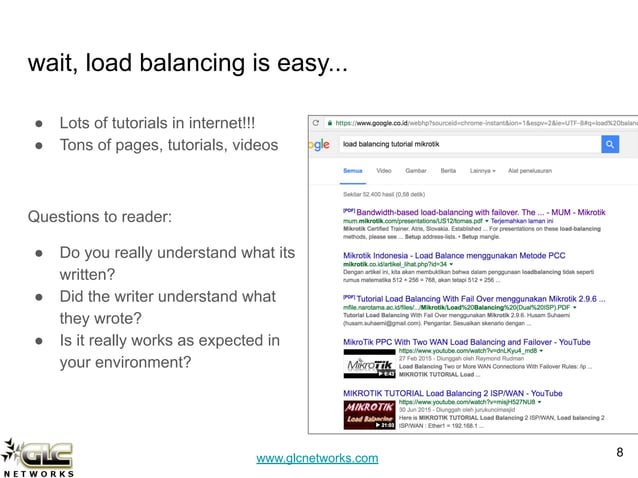 ISP Load Balancing with Mikrotik ECMP | PPT