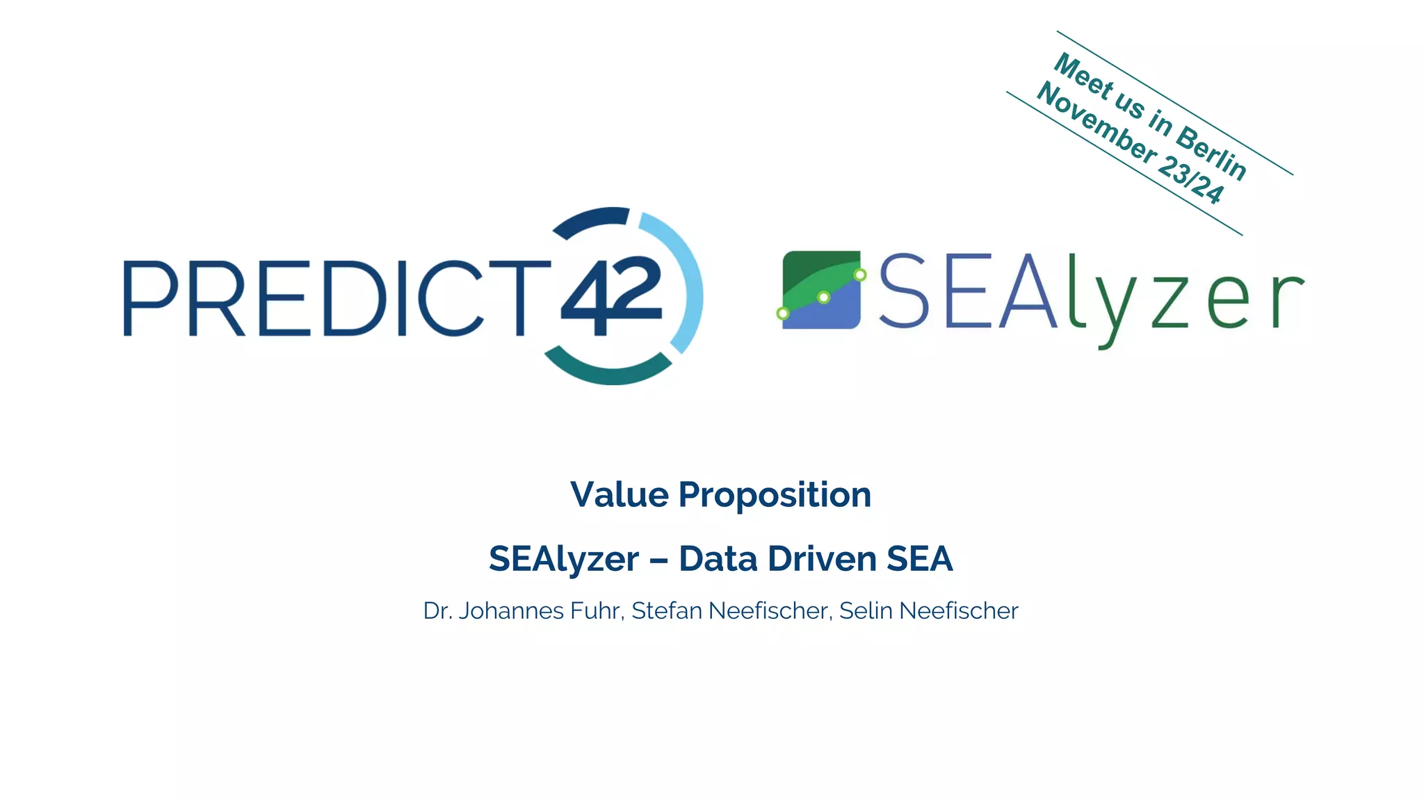 SEAlyzer_Predict42_Roadshow Berlin | PPT