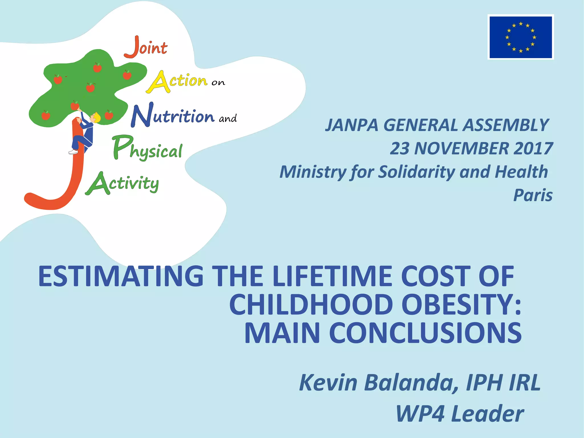 Estimating the lifetime cost of obesity: main conclusions | PPT | Free ...