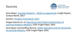 eLearning, Open Education & Analytics @ICDE | PPT