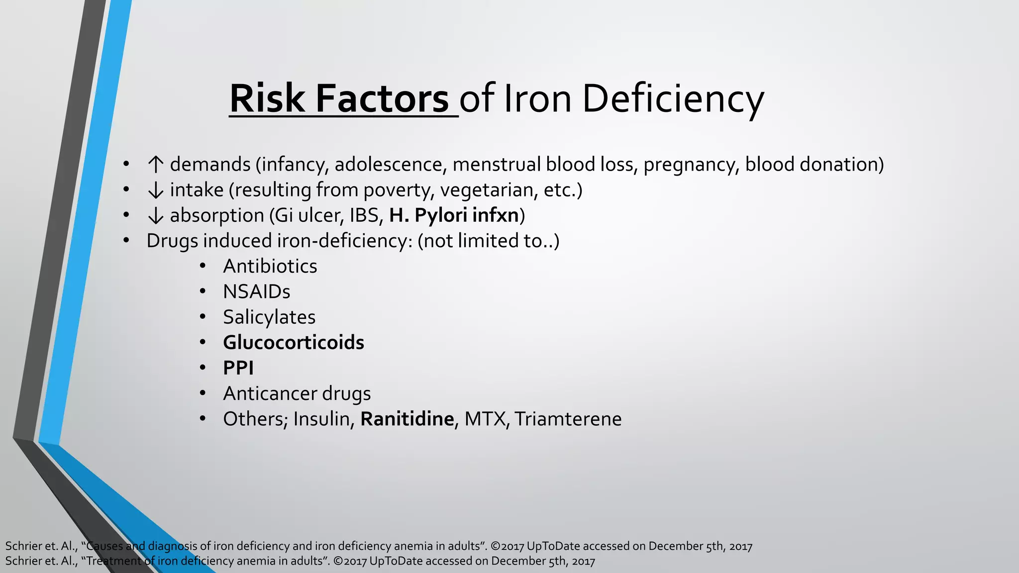 Treatment of Iron Deficiency Anemia in Adults | PDF