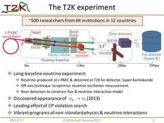 T2K status in 2017 | PDF