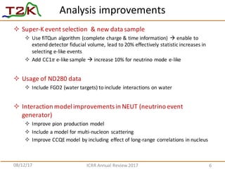 T2K status in 2017 | PDF